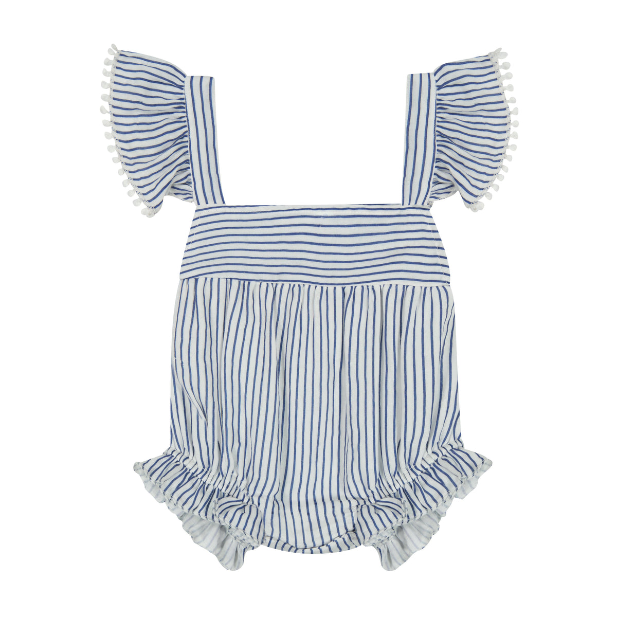 Chloe Baby Romper Marine Stripe – Mer St. Barth